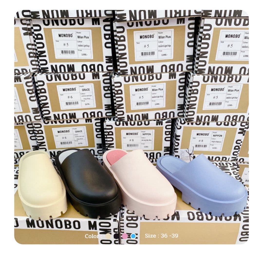Monobo Sandals, Women's Fashion, Footwear, Sandals on Carousell