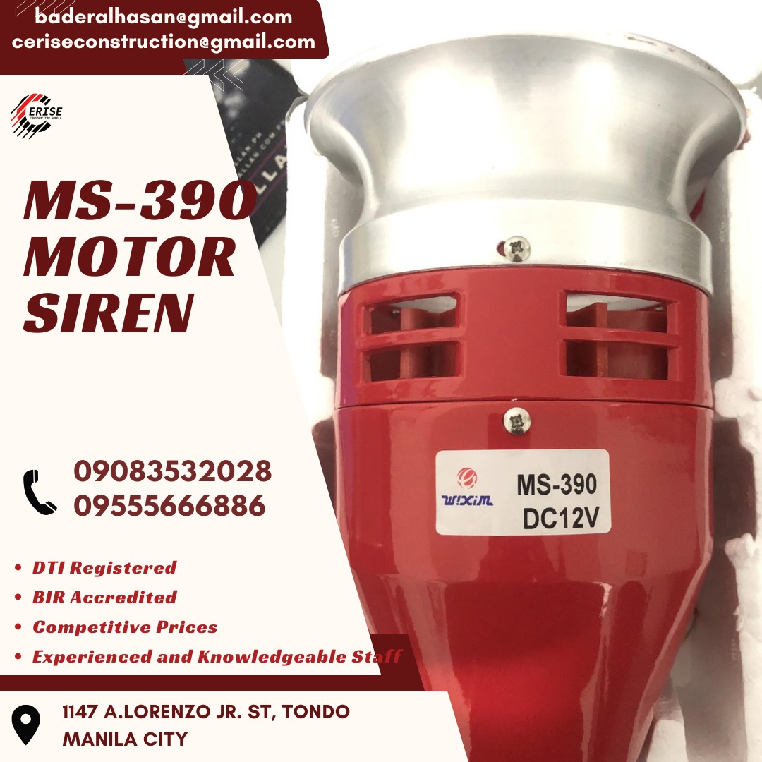MOTOR SIRENS | MOTOR SIREN MS490 | MOTOR SIREN MS-350 | MOTOR SIREN ...