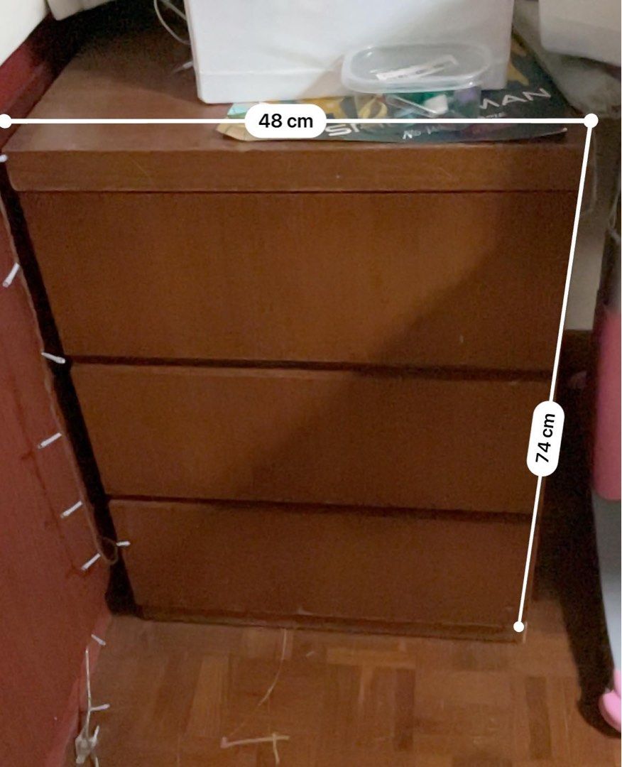 Movable drawers, Furniture & Home Living, Furniture, Shelves, Cabinets ...