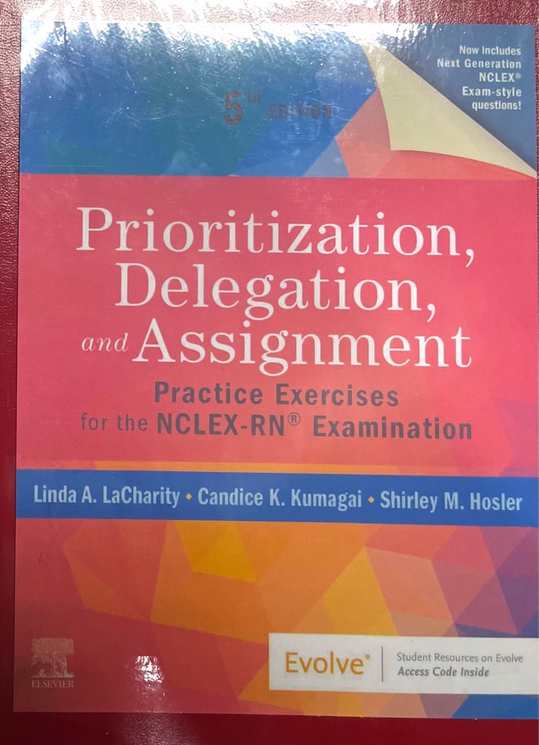 NCLEX RN Prioritization, Delegation and Assignment, Hobbies & Toys ...