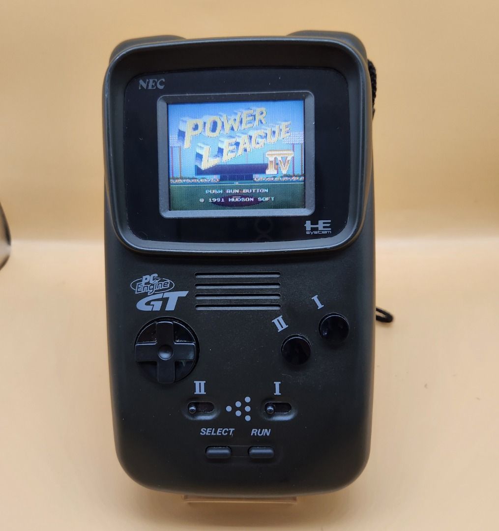 NEC PCE-GT PCEngine GT PCE PAD-121 Tuboexpress Console System [Capacitor Replaced] Car AC pwer ...