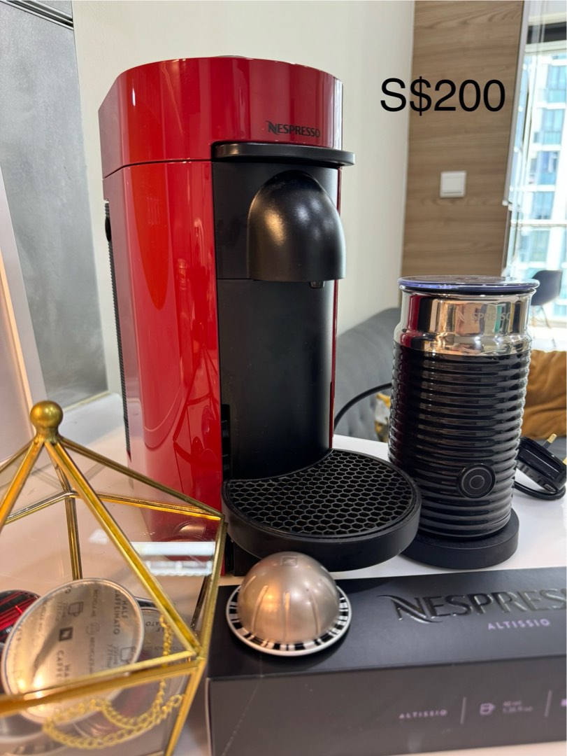 Nespresso Vertuo Plus Coffee Machine, TV & Home Appliances, Kitchen ...