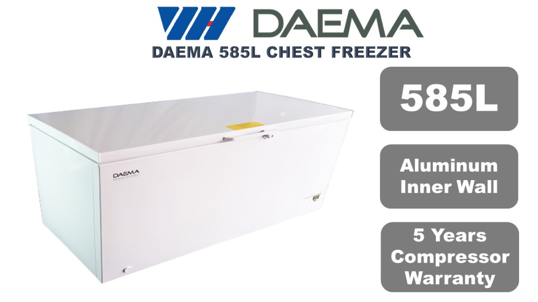 [NEW] Daema 585L Chest Freezer, TV & Home Appliances, Kitchen ...