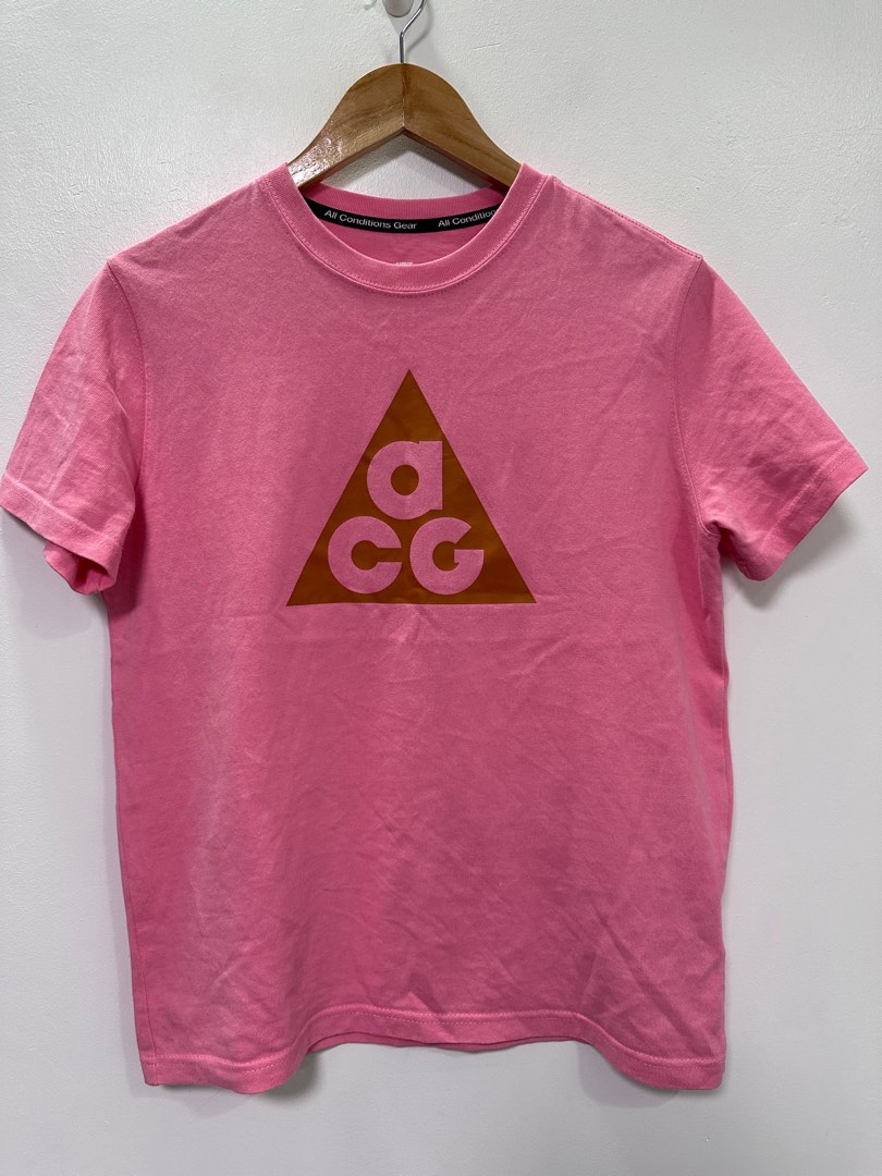 NIKE ACG | Triangle Logo Tee, Women's Fashion, Tops, Shirts on Carousell