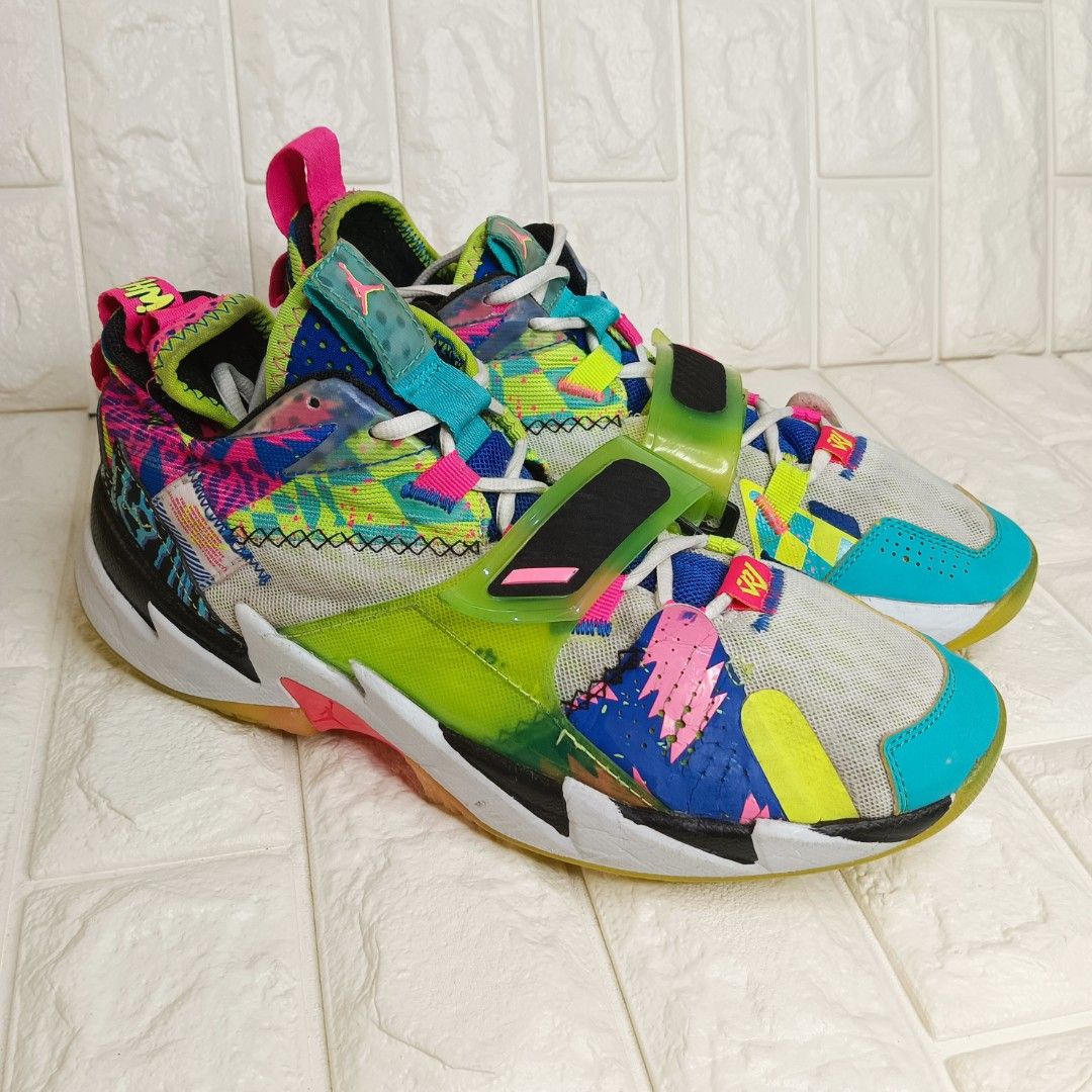 Nike Air Jordan Why Not, Fesyen Pria, Sepatu , Sneakers di Carousell