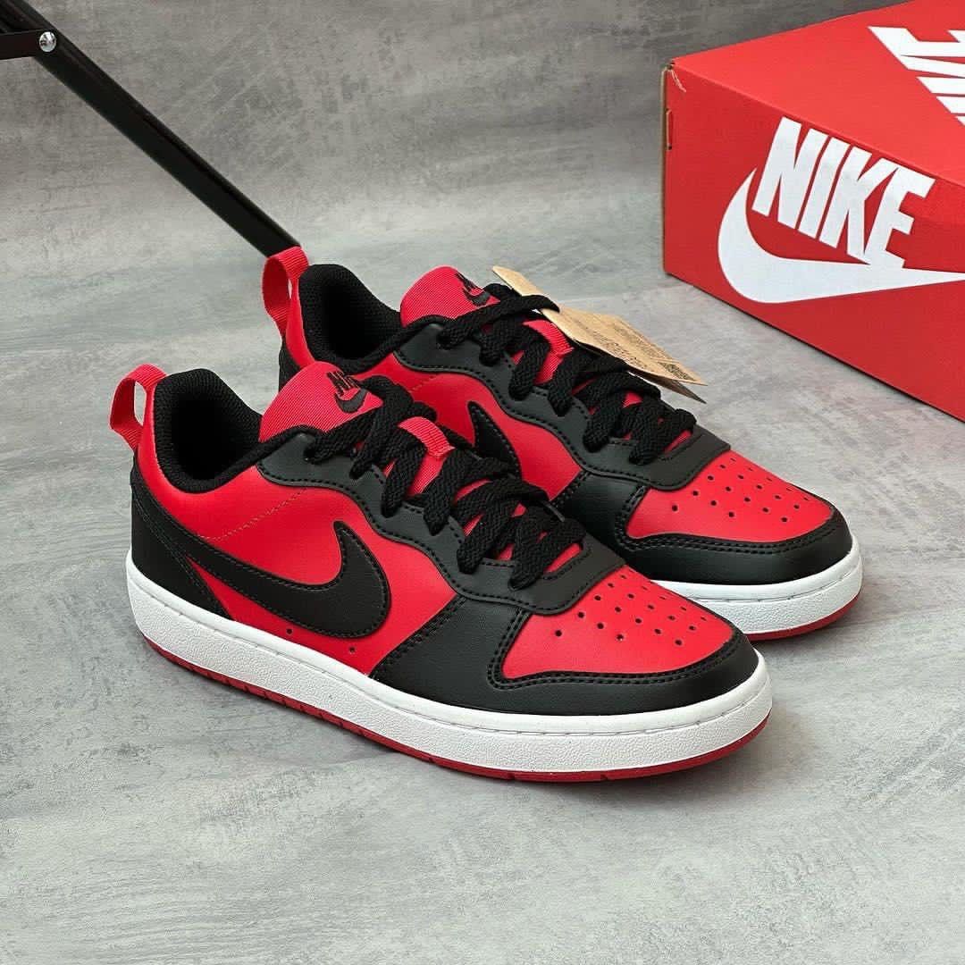 Nike court borough black/red, Men's Fashion, Footwear, Sneakers on ...