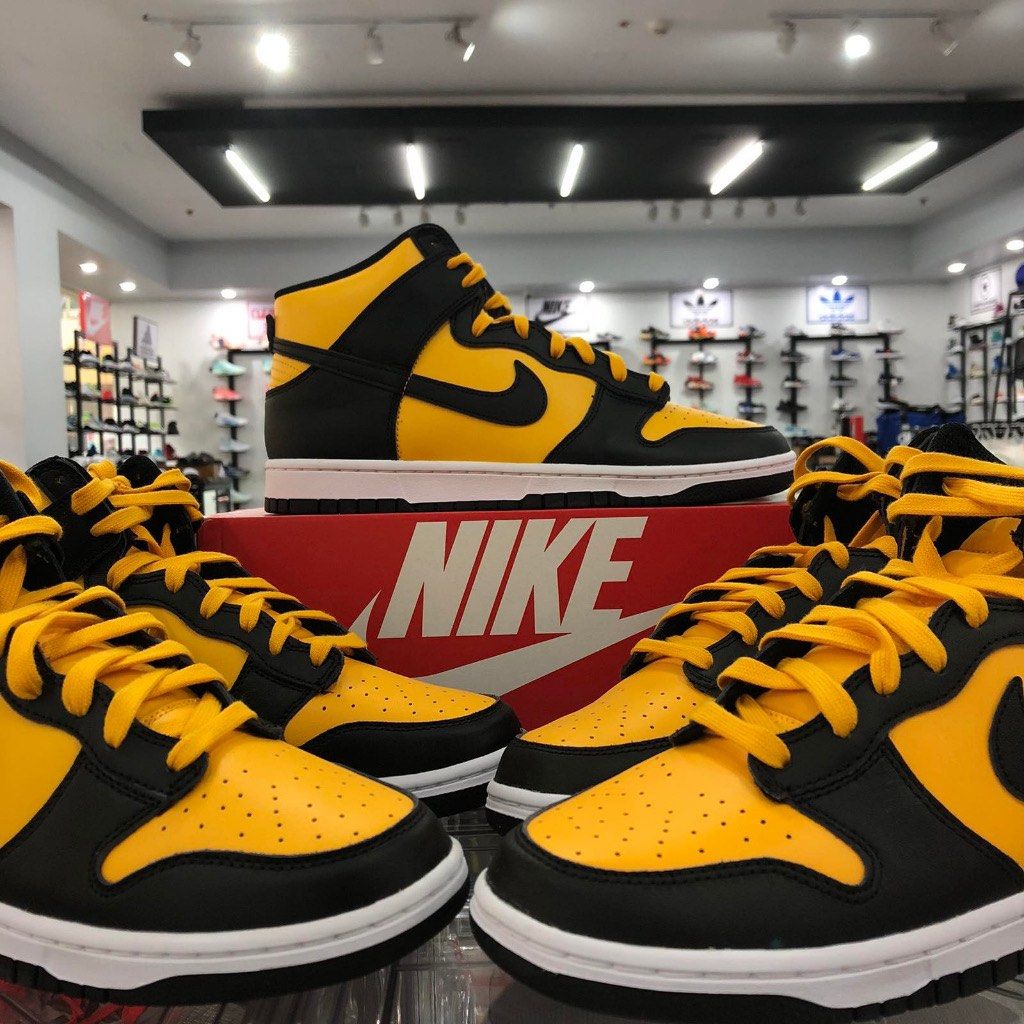 Nike Dunk High “Bruce Lee”, Men's Fashion, Footwear, Sneakers on Carousell