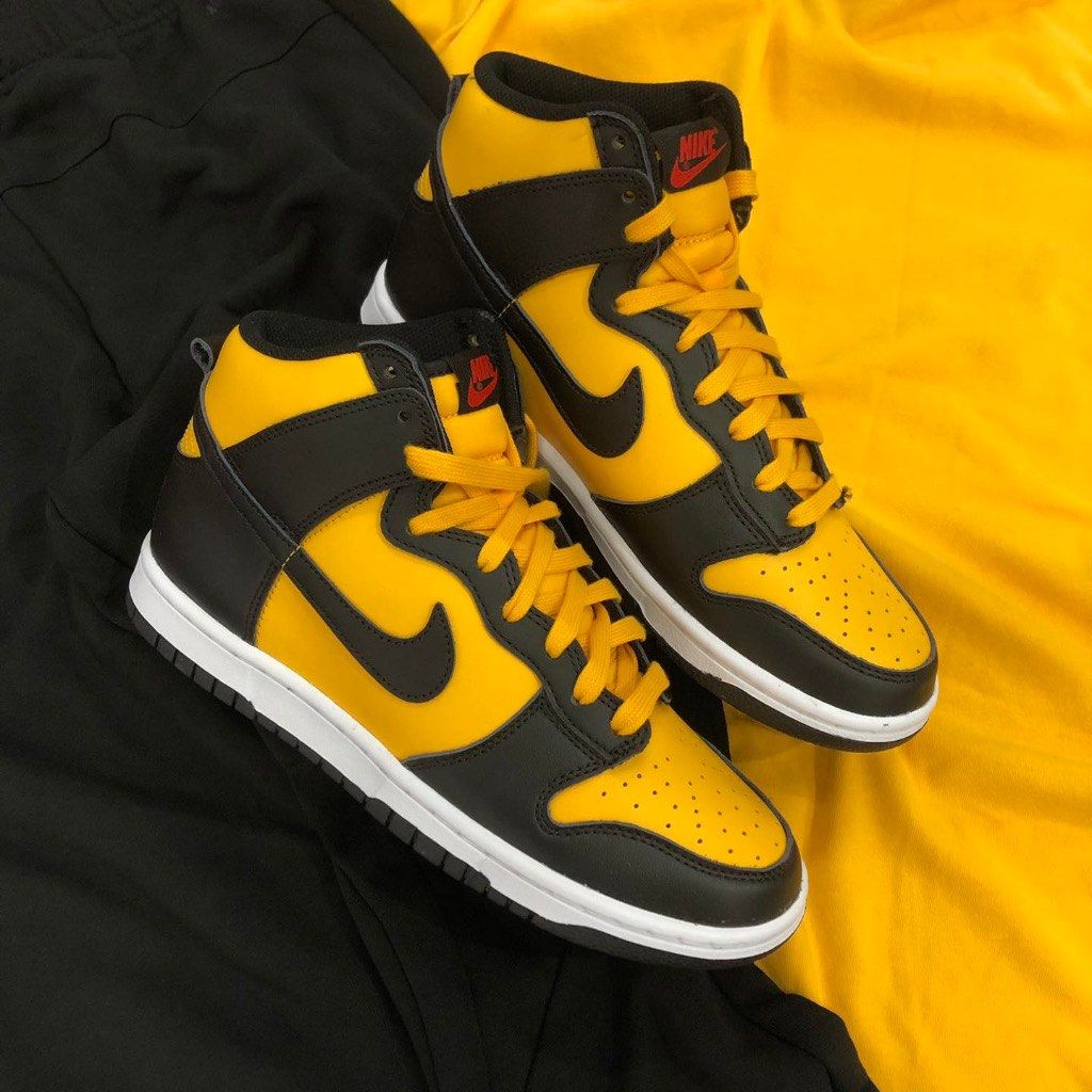 Nike Dunk High “Bruce Lee”, Men's Fashion, Footwear, Sneakers on Carousell
