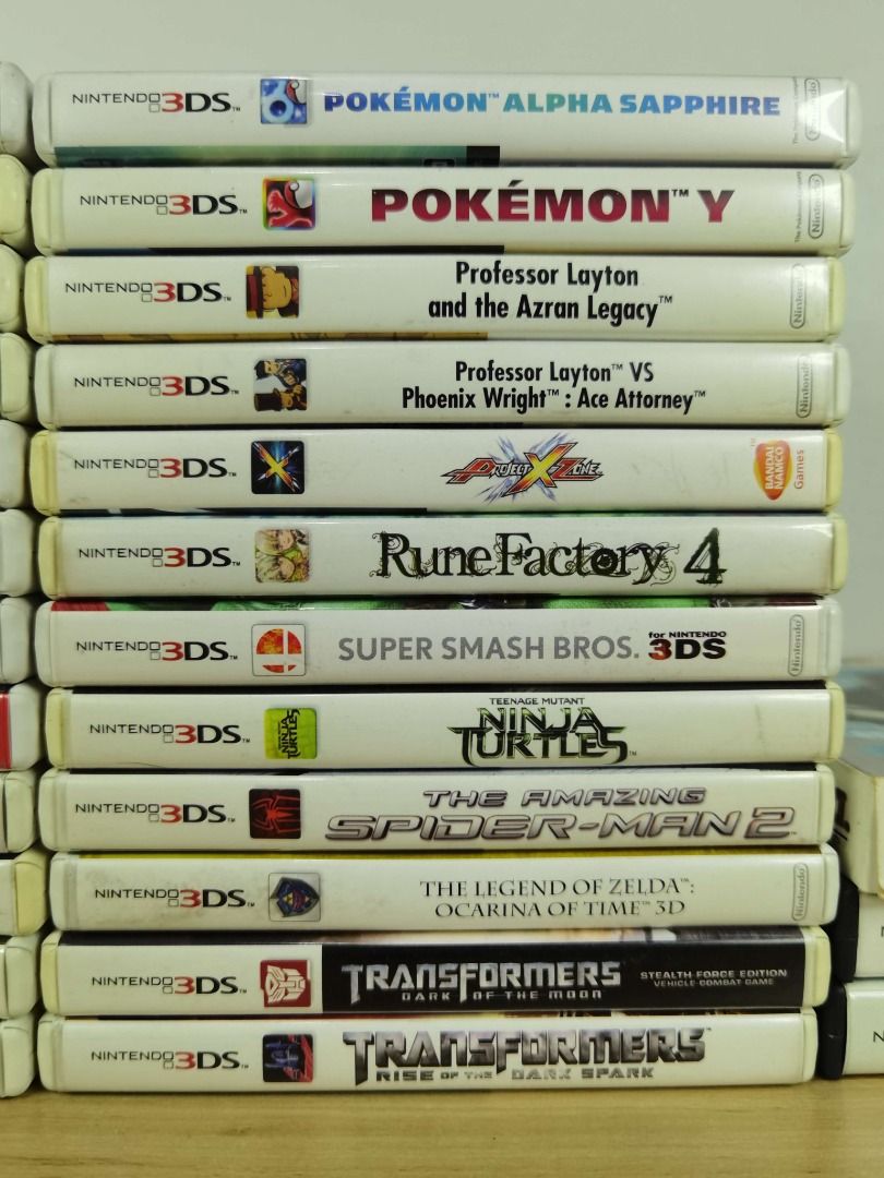 Nintendo 3DS Collection (Console, Games, Accessories), Video Gaming ...