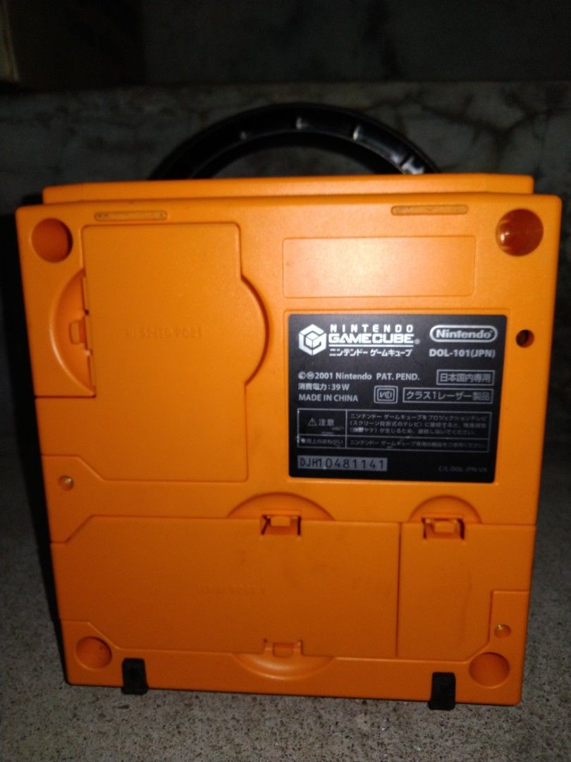 Nintendo Orange Gamecube -Rare Limited Edition -Like XBOX Playstation ...
