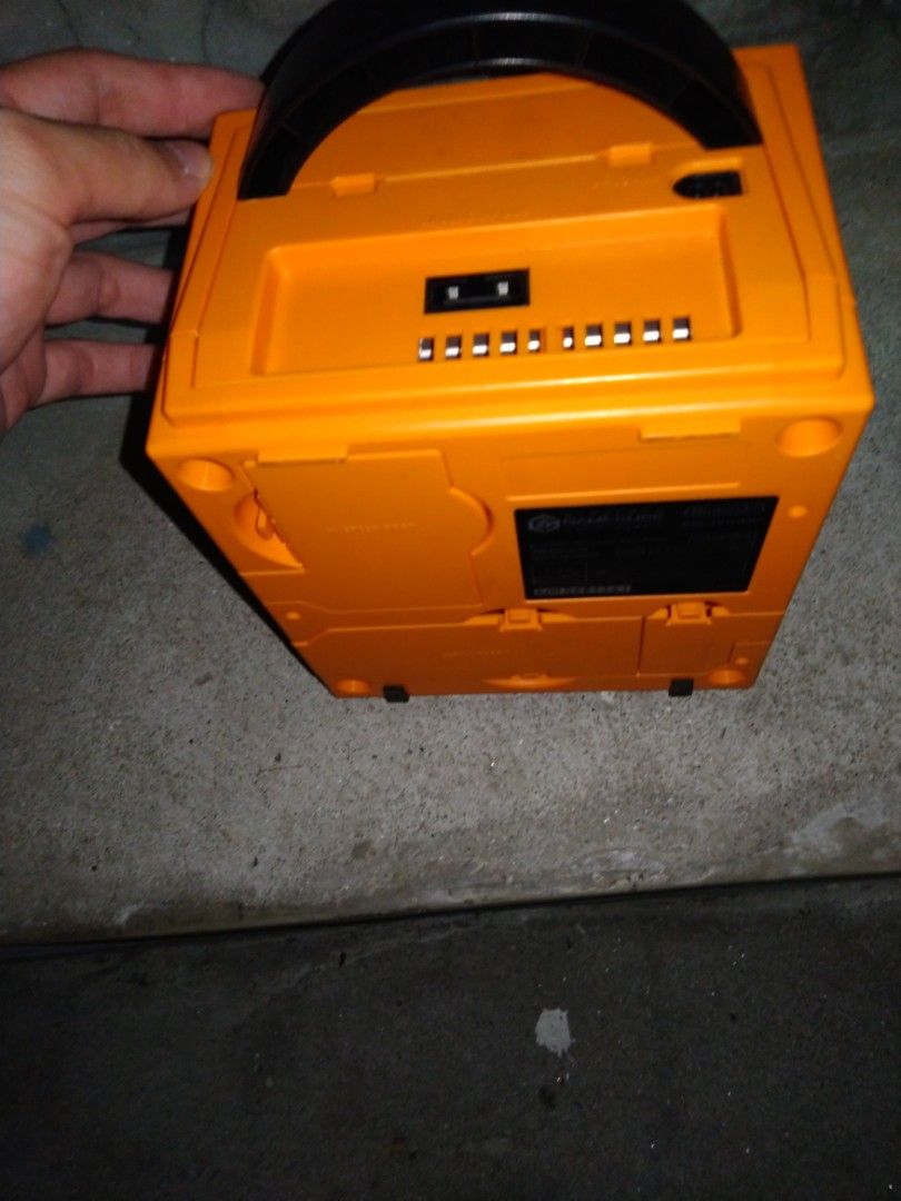 Nintendo Orange Gamecube -Rare Limited Edition -Like XBOX Playstation ...