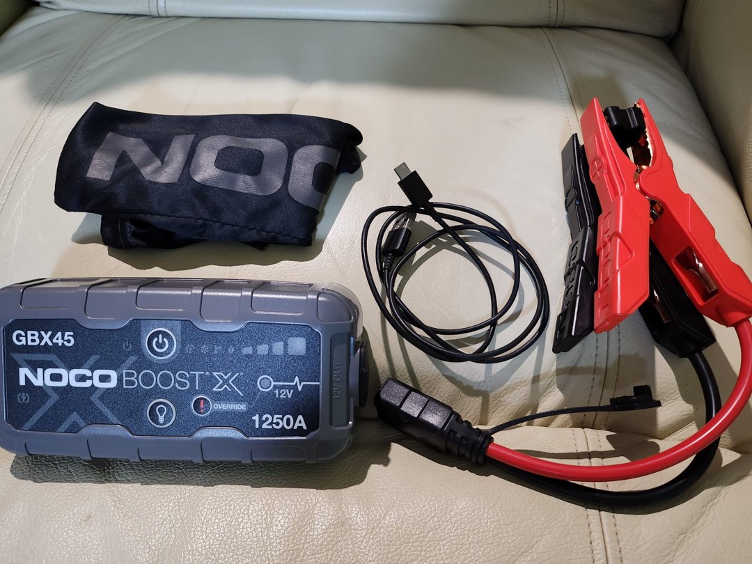 NOCO GBX45 Lithium Jump Starter, Car Accessories, Accessories on Carousell