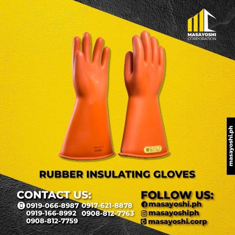 NOVAX® Rubber Insulation Gloves | Class 2 | PPE | Rubber Insulating ...