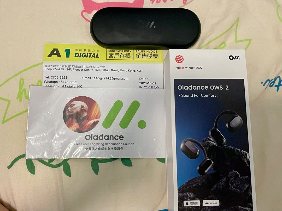 Oladance OWS2 第二代 開放式真無線藍牙耳機 90%new full set 新版本, 音響器材, 耳機 - Carousell