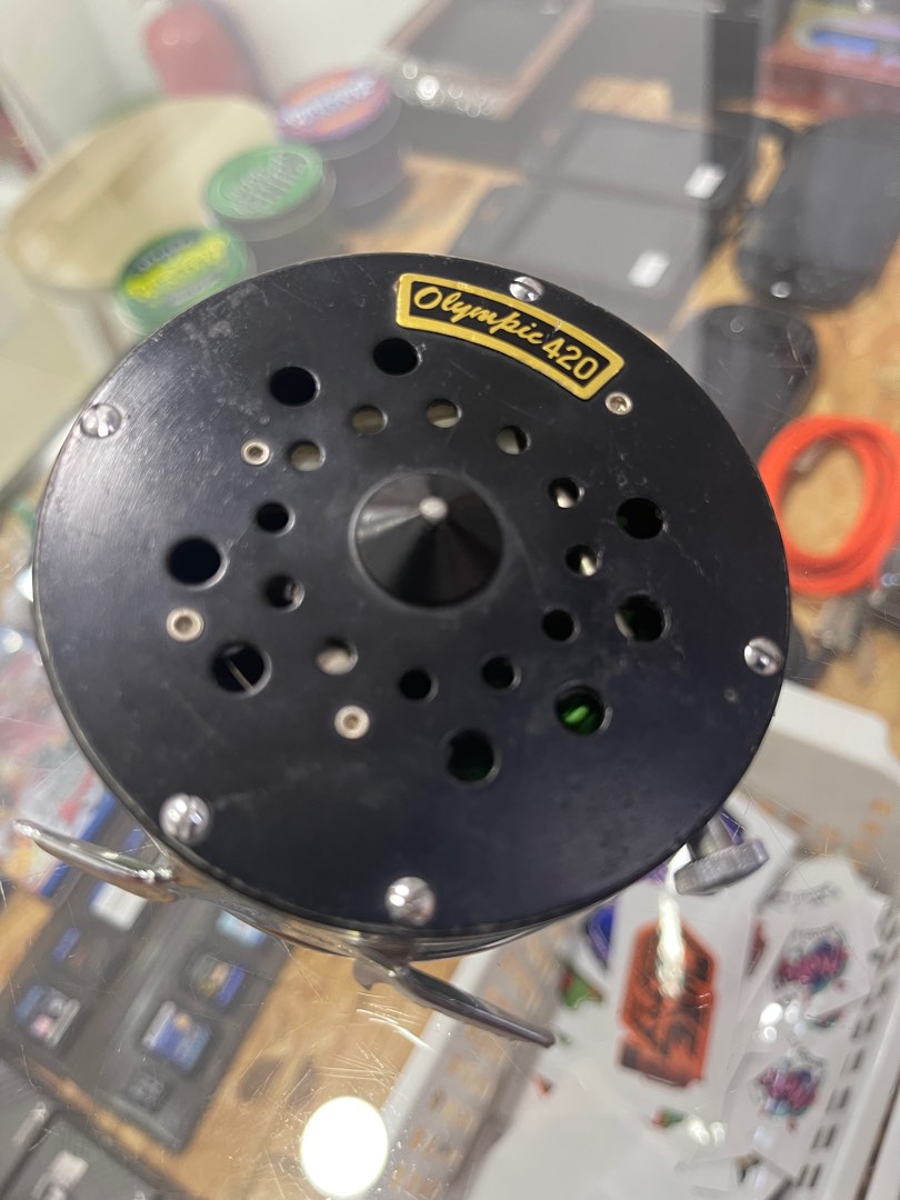 OLYMPIC 440 fly reel, Hobbies & Toys, Collectibles & Memorabilia ...
