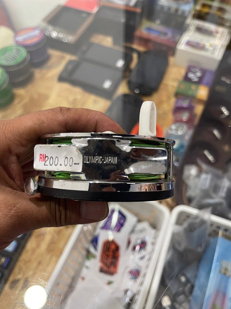 OLYMPIC 440 fly reel, Hobbies & Toys, Collectibles & Memorabilia ...