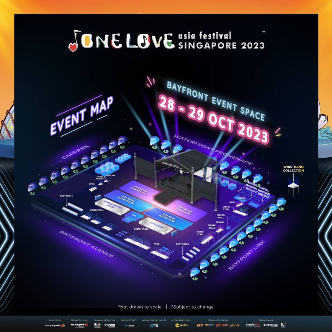 One love Asia Festival 2023 Premium ticket, Tickets & Vouchers, Event ...