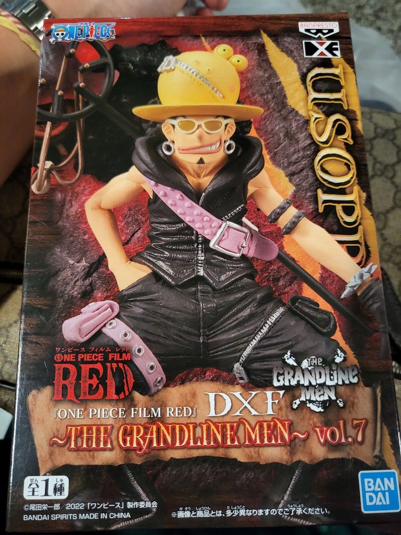 One Piece FILM RED Usopp Figure DXF THE GRANDLINE MEN vol.7, Hobbies & Toys, Toys & Games on ...