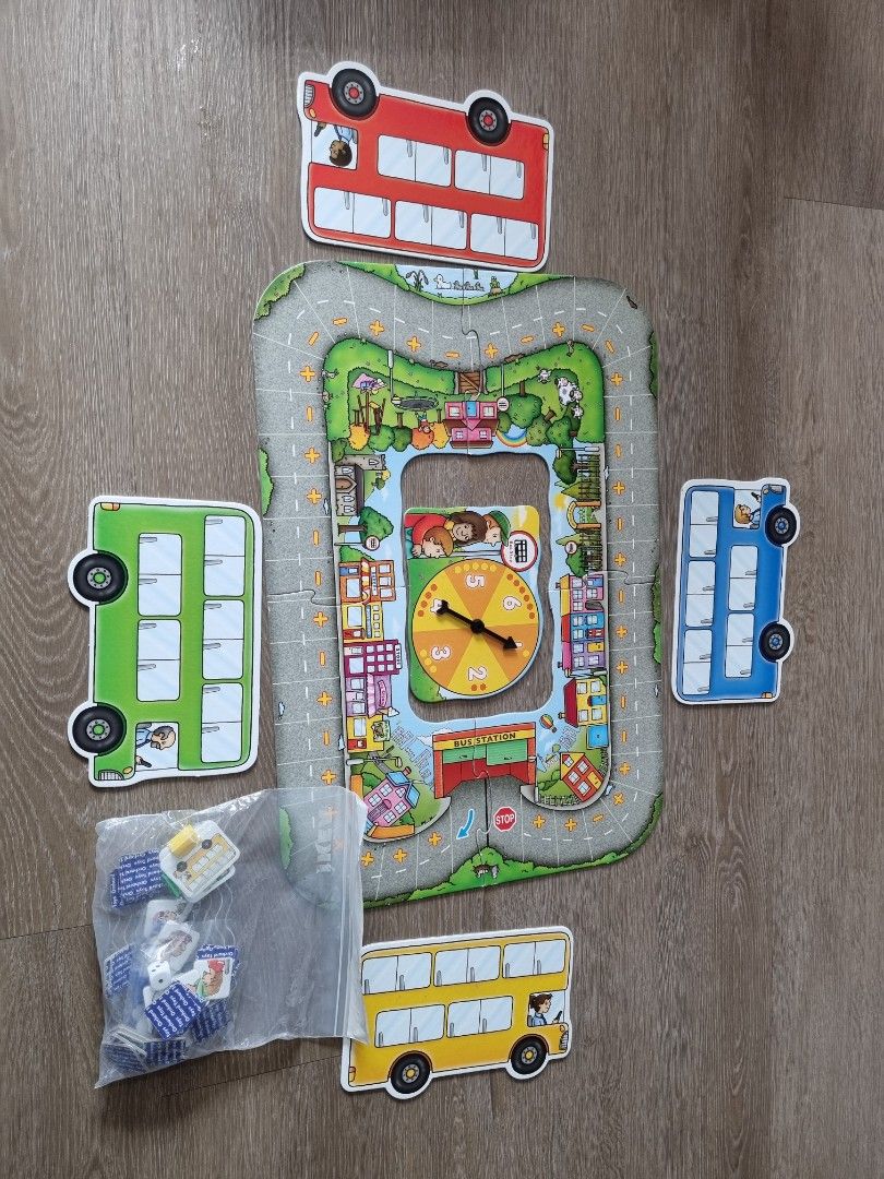 Orchard toys bus stop addition and subtraction, Hobbies & Toys, Toys ...