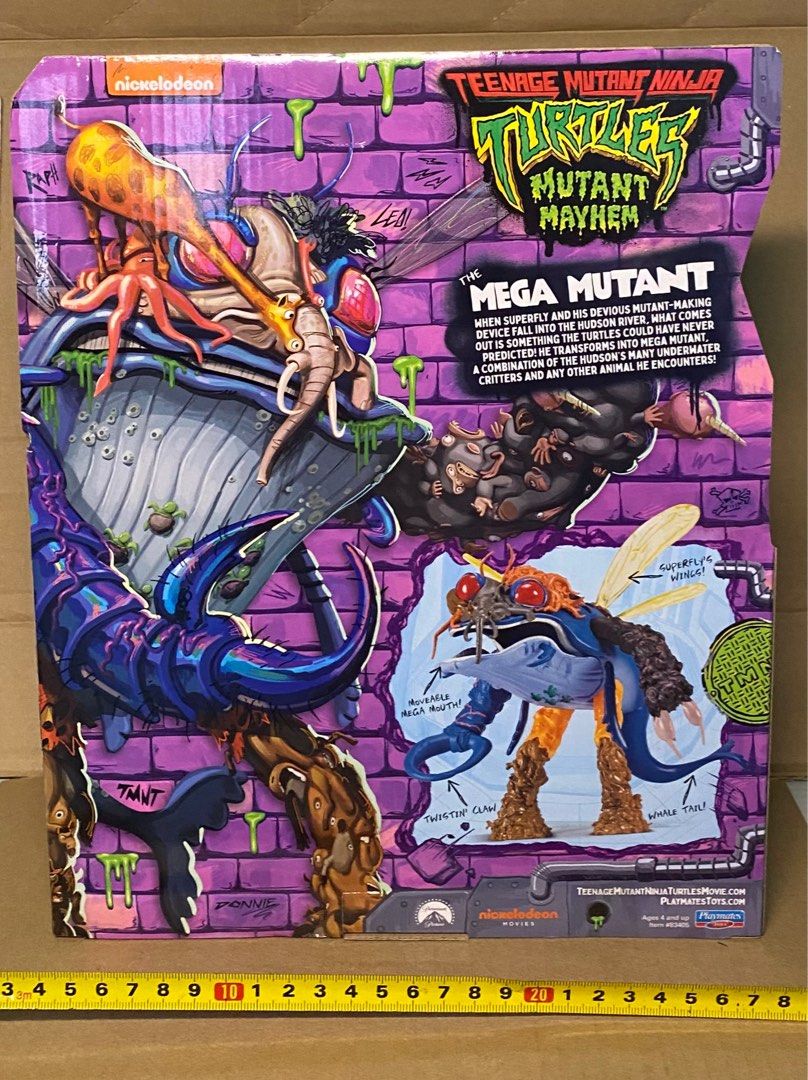 TMNT Teenage Mutant Ninja Turtles: Mutant Mayhem 10" Giant Megamutant ...