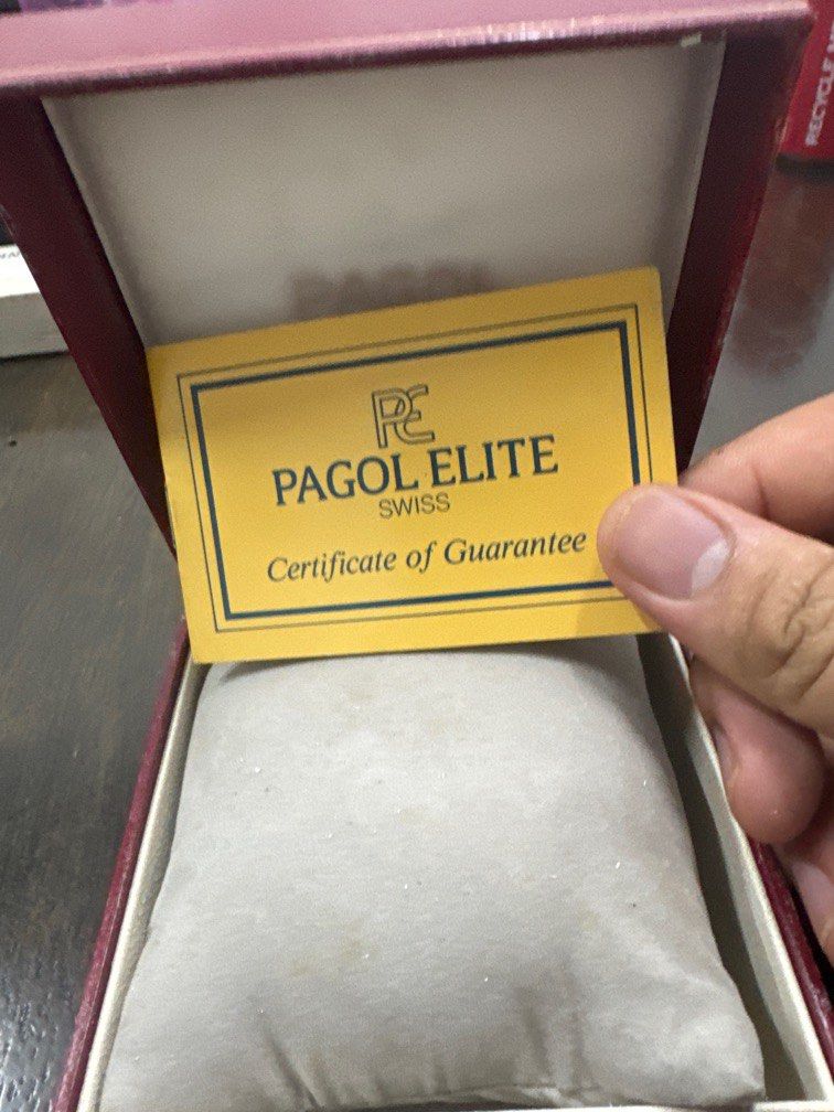 Pagol elite box, Men's Fashion, Watches & Accessories, Accessory holder ...