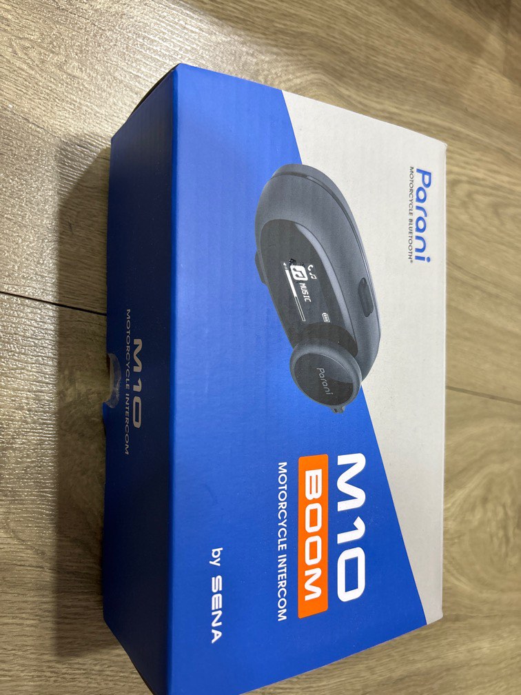 Parani M10 Bluetooth intercom headset speaker, Motorcycles, Motorcycle ... Parani M10 Bluetooth intercom headset speaker, Motorcycles, Motorcycle ...