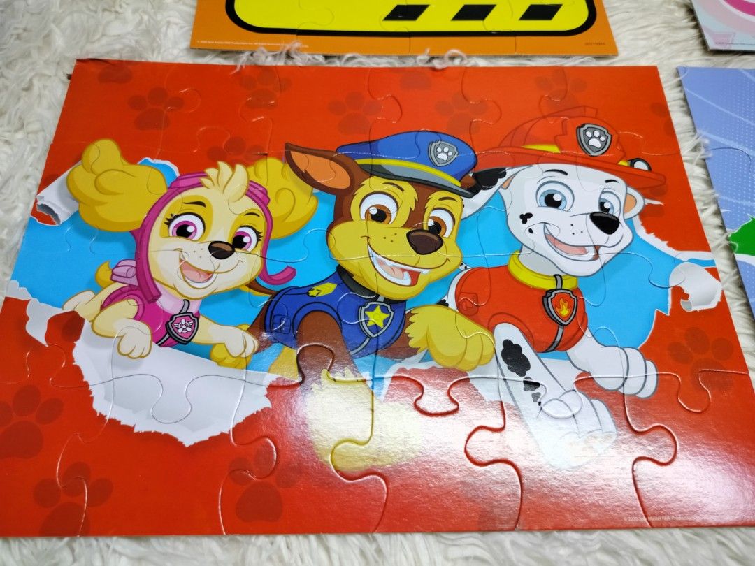 Paw Patrol Jigsaw Puzzle, Hobbies & Toys, Toys & Games on Carousell