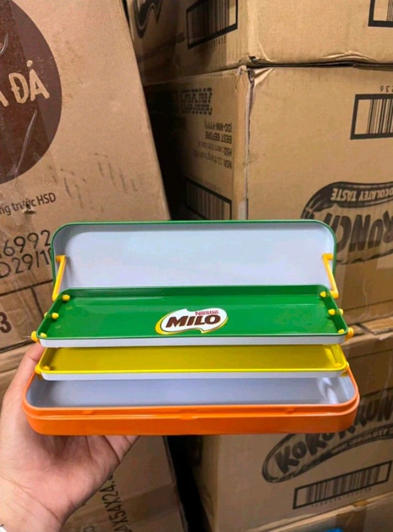 Pensil Box Milo 3 level, Hobbies & Toys, Collectibles & Memorabilia ...