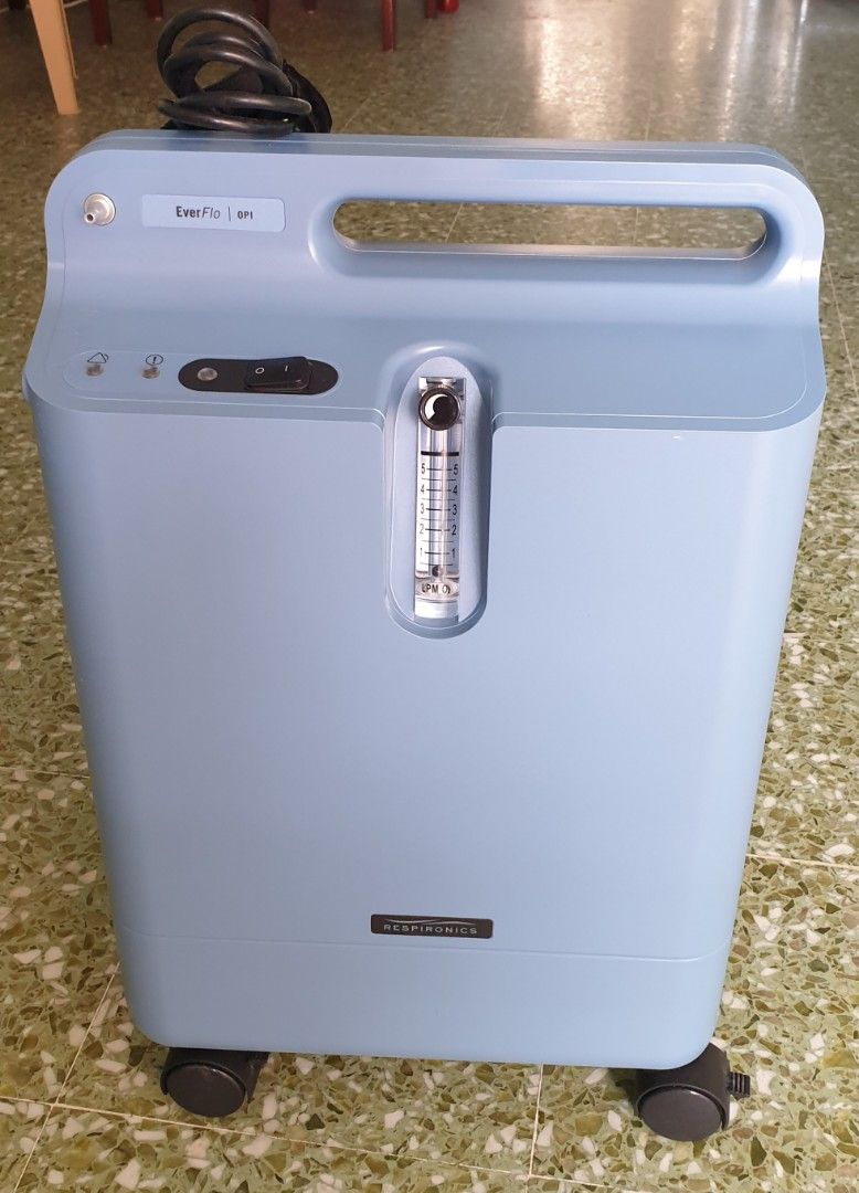 Philips Respironics Everflo oxygen concentrator, Health & Nutrition ...