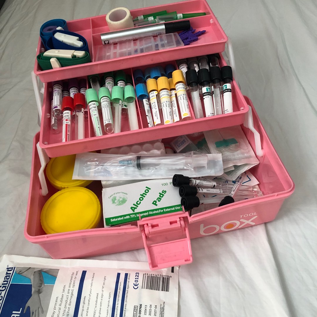 Phlebotomy Kit/ medkit, Health & Nutrition, Medical Supplies & Tools on ...