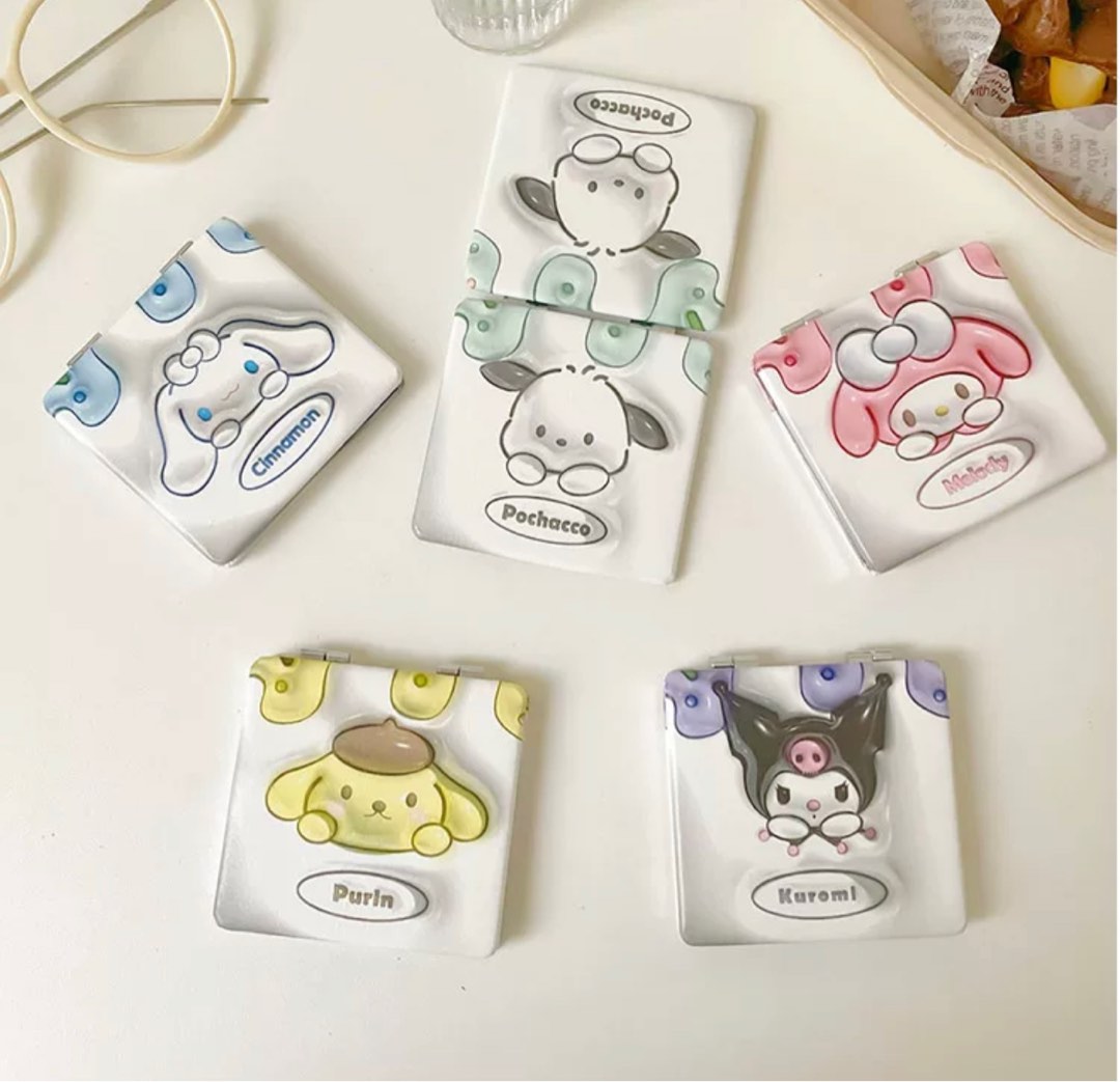 [po] sanrio pocket mirror ver.2, Furniture & Home Living, Home Decor ...