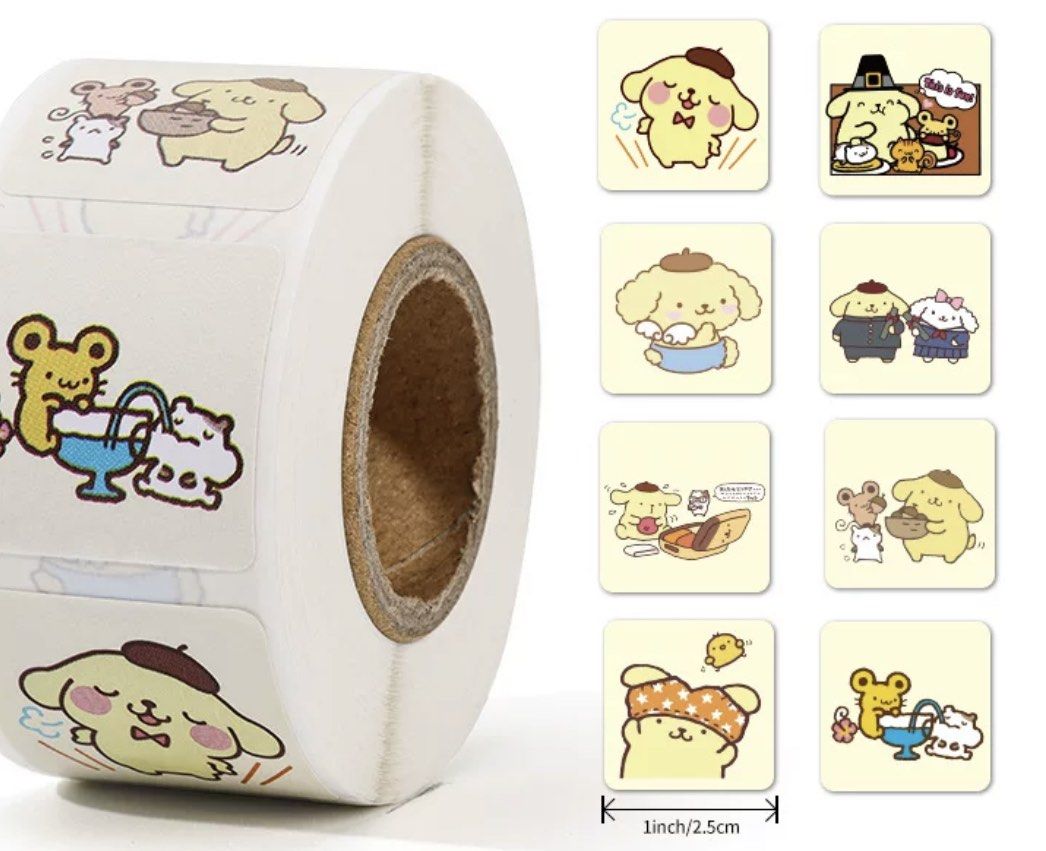 [po] sanrio sticker roll, Hobbies & Toys, Stationery & Craft ...