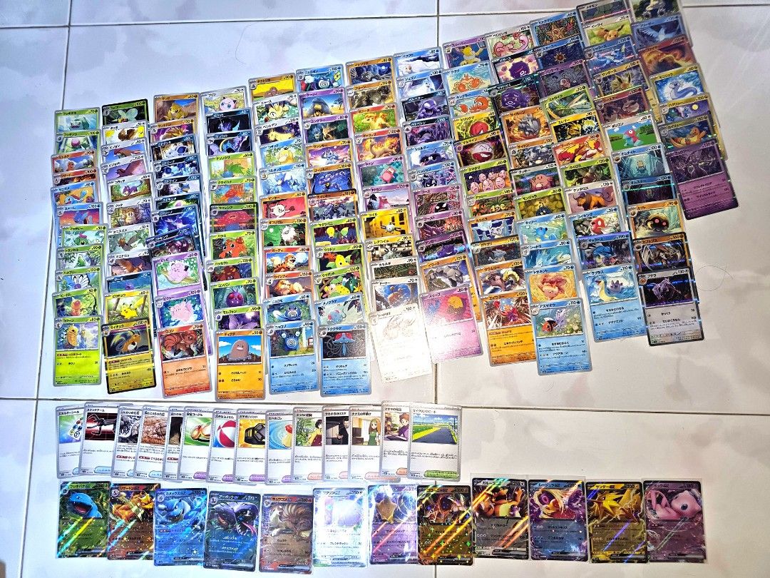 Pokemon 151 Complete Set (001- 165), Hobbies & Toys, Toys & Games on ...