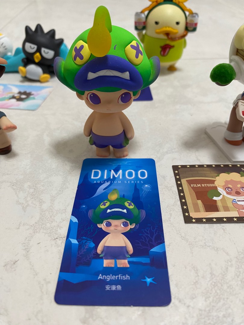 Popmart: dimoo aquarium: Anglerfish, Hobbies & Toys, Toys & Games on ...