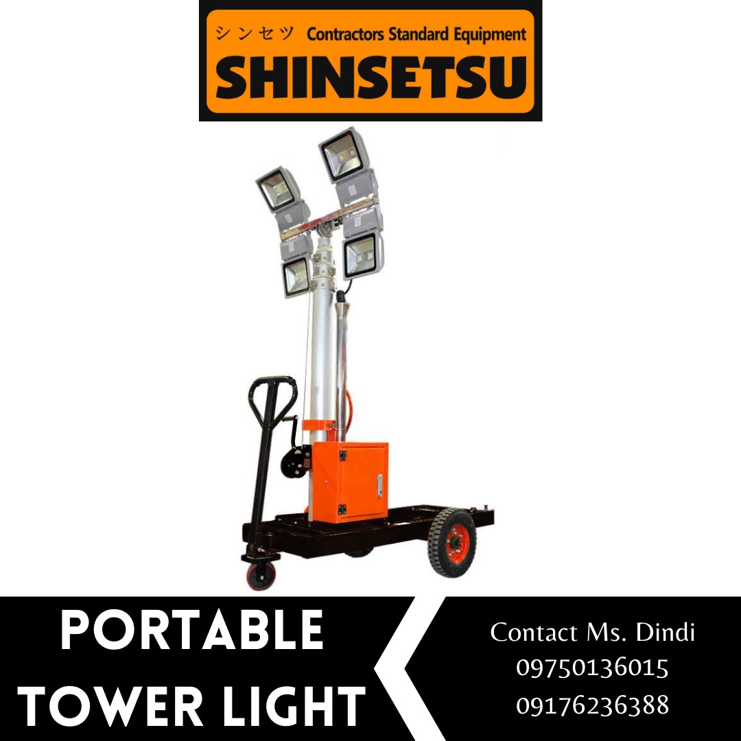 PORTABLE TOWER LIGHT, Commercial & Industrial, Industrial Equipment on ...