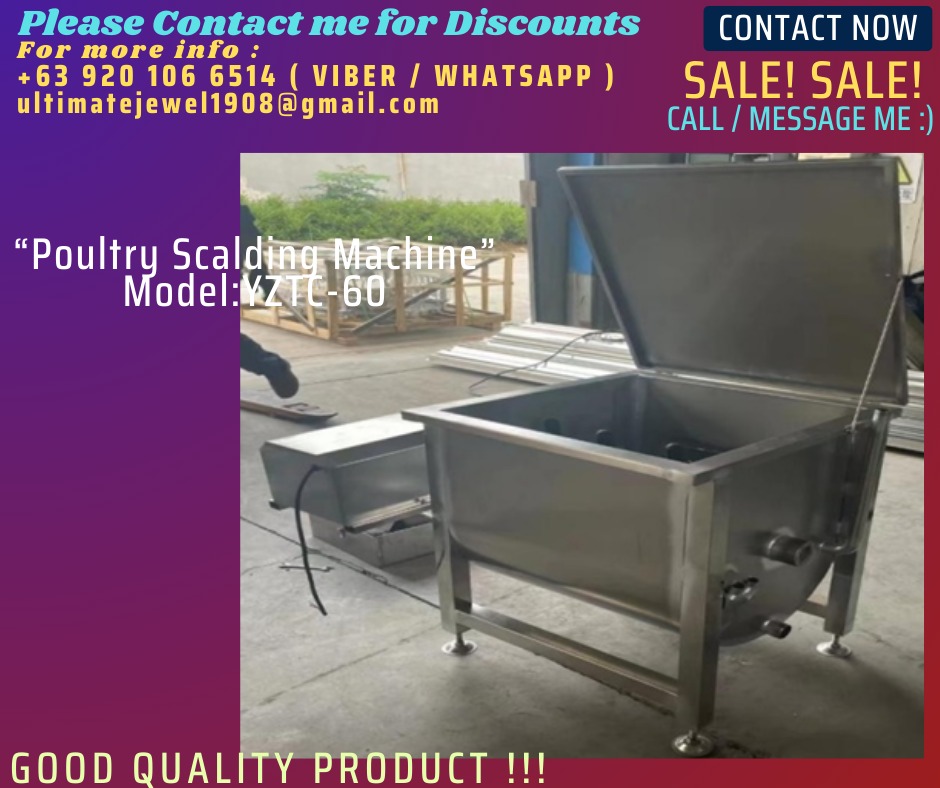 Poultry Scalding Machine Model: YZTC-60 - Poultry Scalder Scalding and ...