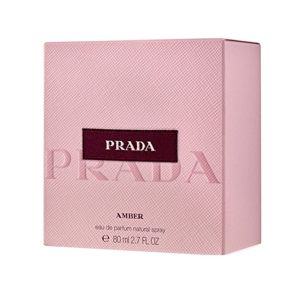 PRADA Amber Eau de Parfum 80ml, Beauty & Personal Care, Fragrance & Deodorants on Carousell