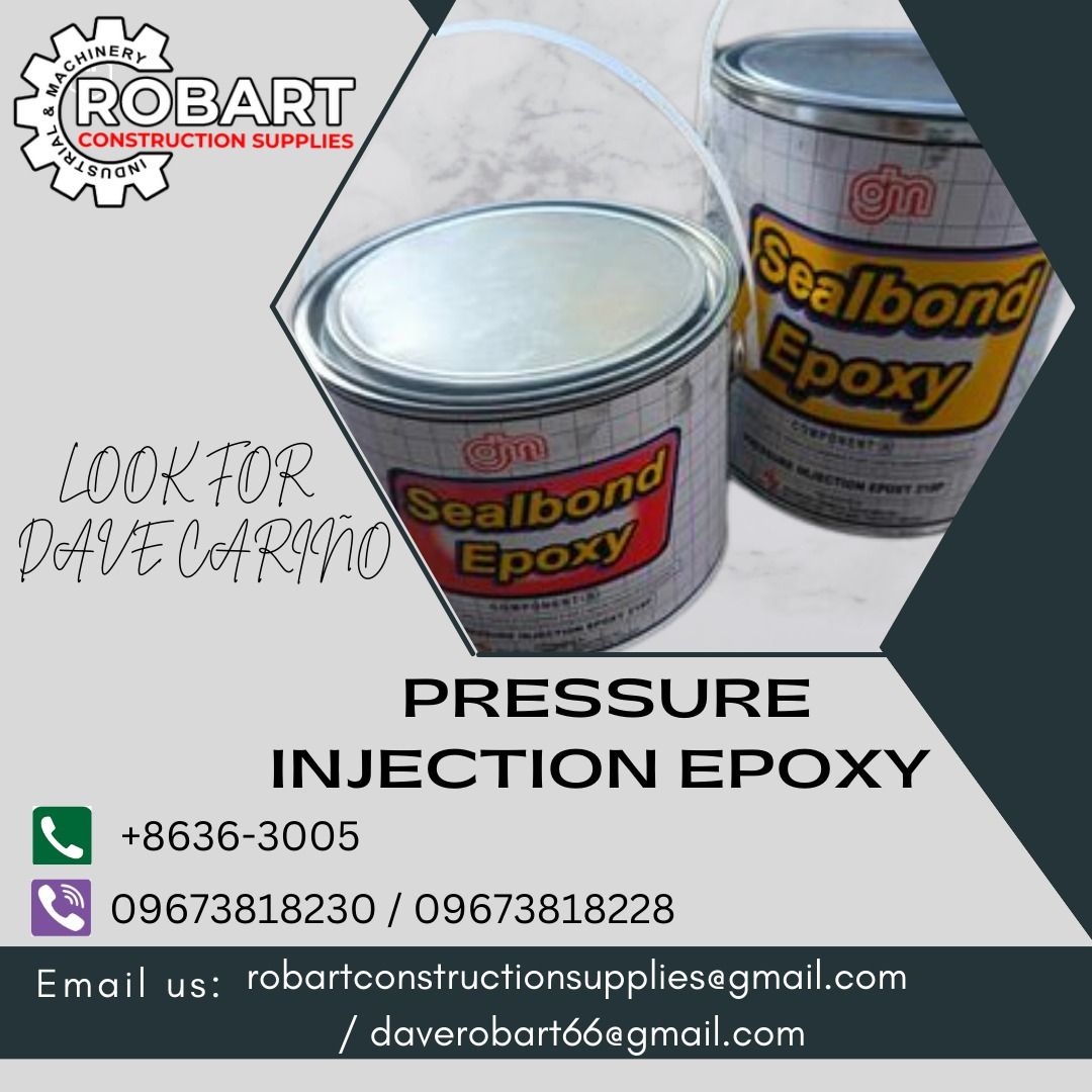 PRESSURE INJECTION EPOXY, Commercial & Industrial, Construction Tools ...