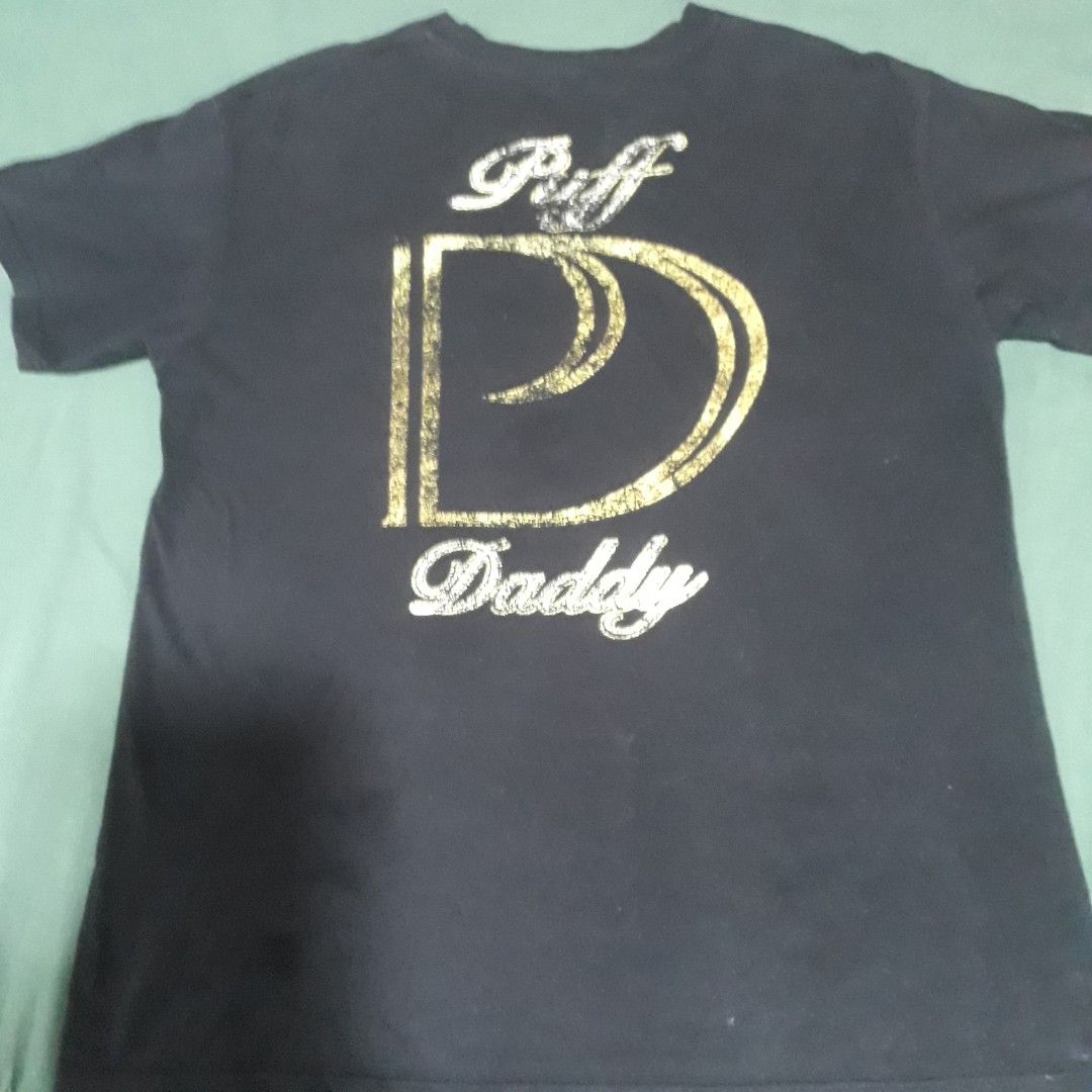 Puff Daddy P. Diddy rap tee band shirt, Men's Fashion, Tops & Sets ...