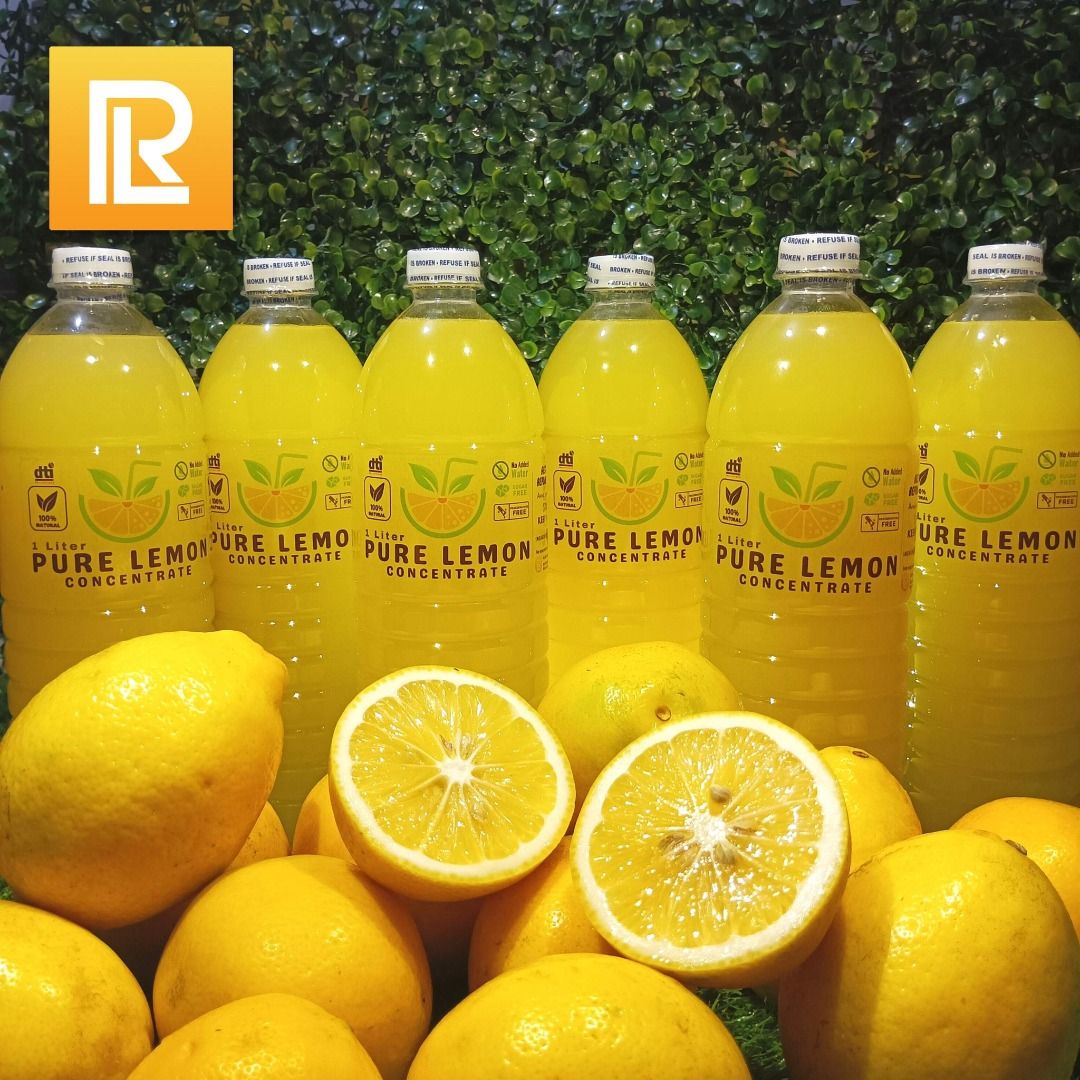 PURE LEMON JUICE EXTRACT 1 Liter, Food & Drinks, Beverages on Carousell