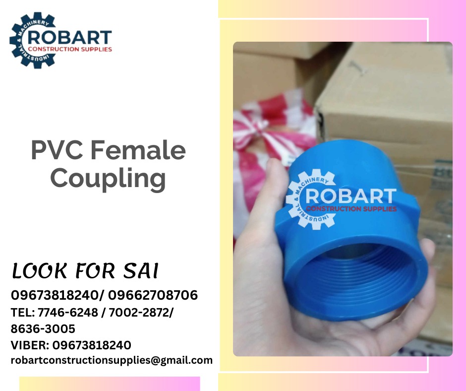 PVC Female Coupling, Commercial & Industrial, Construction Tools ...
