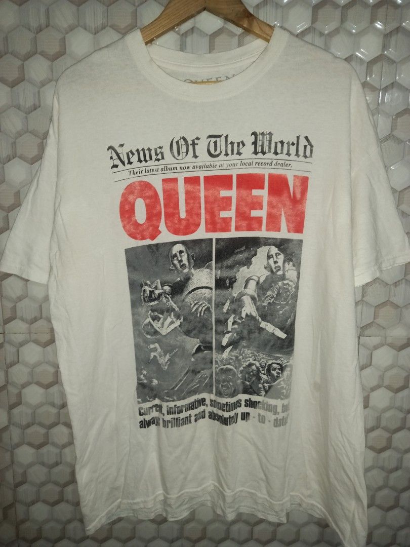 Queen Official Merch, Men's Fashion, Tops & Sets, Tshirts & Polo Shirts ...
