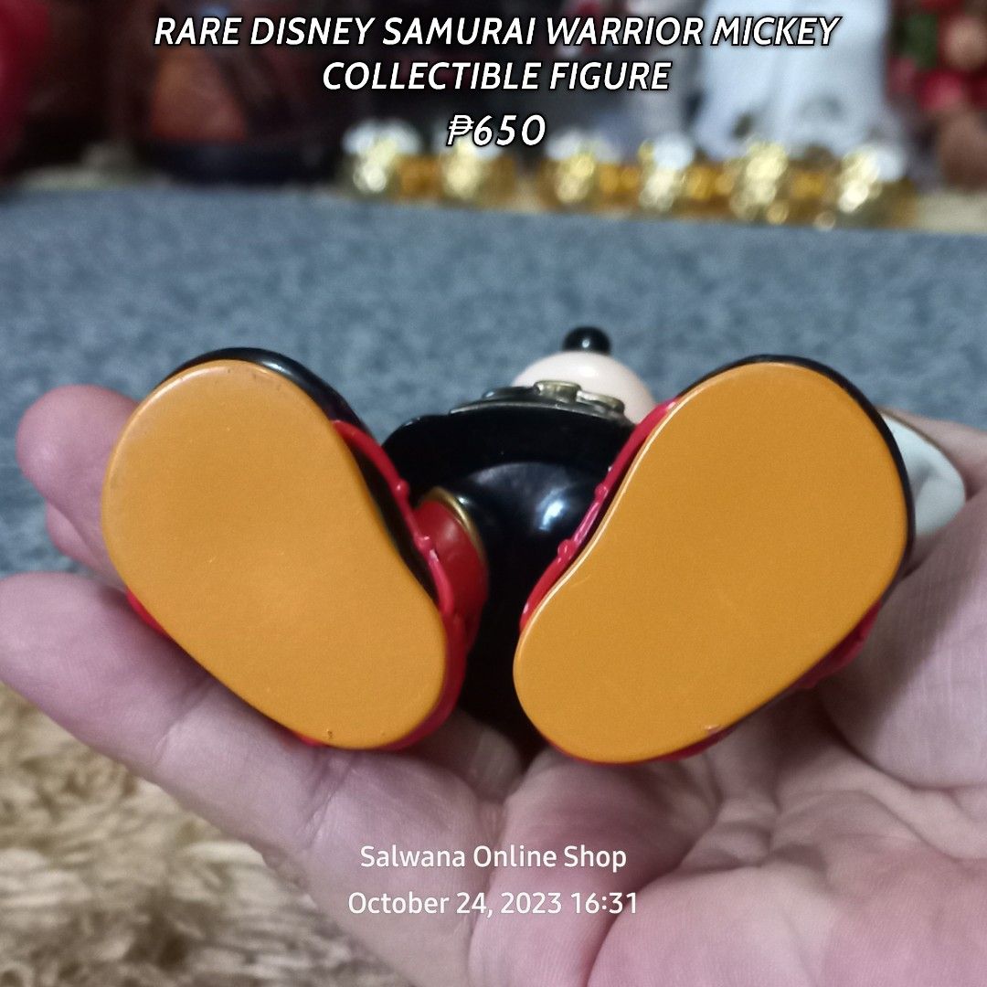 RARE DISNEY SAMURAI WARRIOR MICKEY MOUSE COLLECTIBLE FIGURE, Hobbies ...