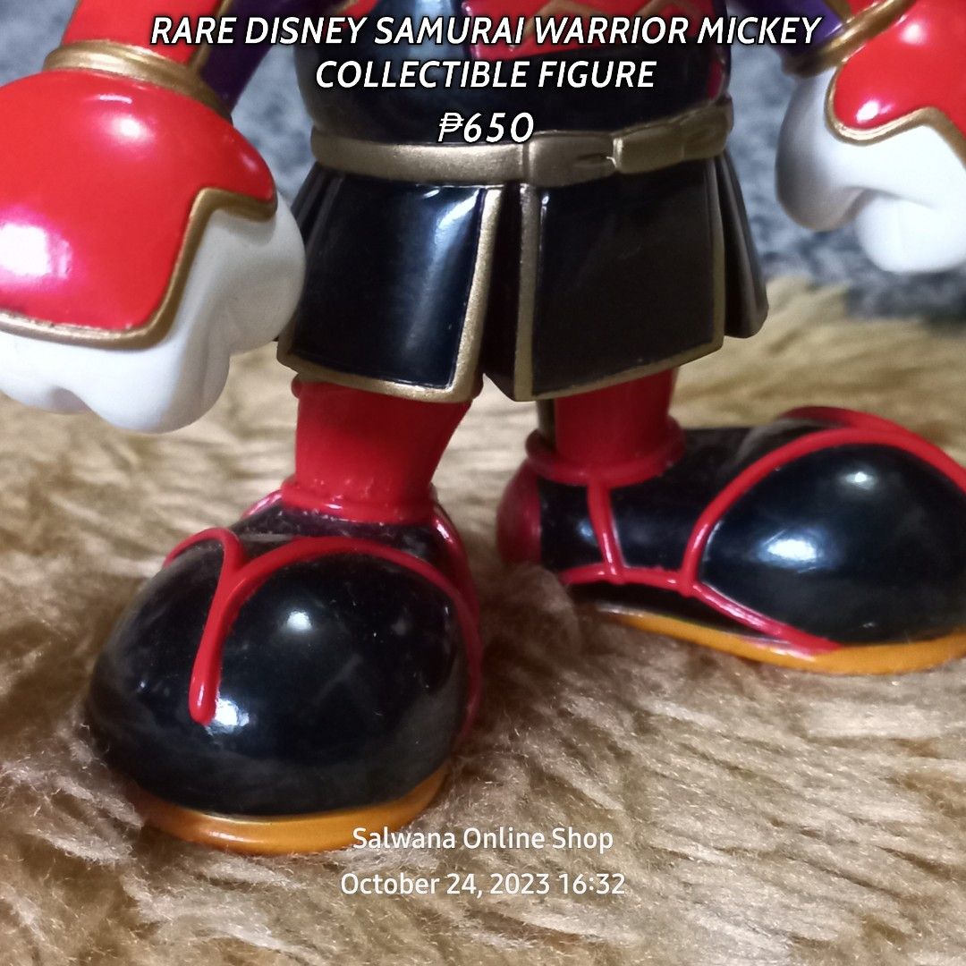 RARE DISNEY SAMURAI WARRIOR MICKEY MOUSE COLLECTIBLE FIGURE, Hobbies ...