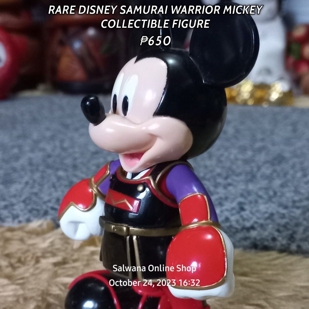 RARE DISNEY SAMURAI WARRIOR MICKEY MOUSE COLLECTIBLE FIGURE, Hobbies & Toys, Memorabilia ...