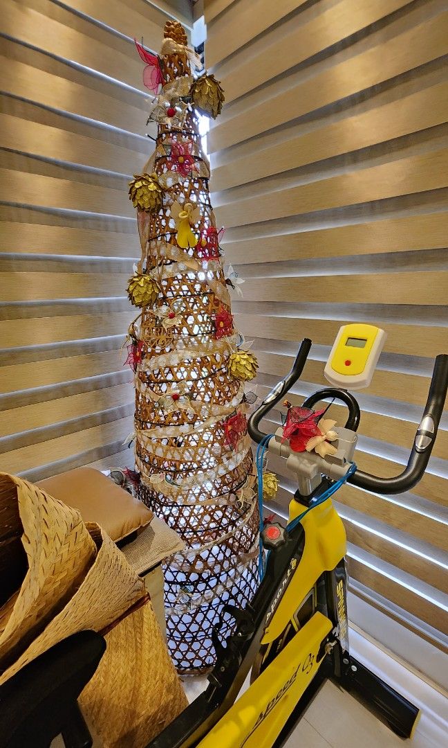 Rattan Christmas tree 6ft, Furniture & Home Living, Furniture, Other ...