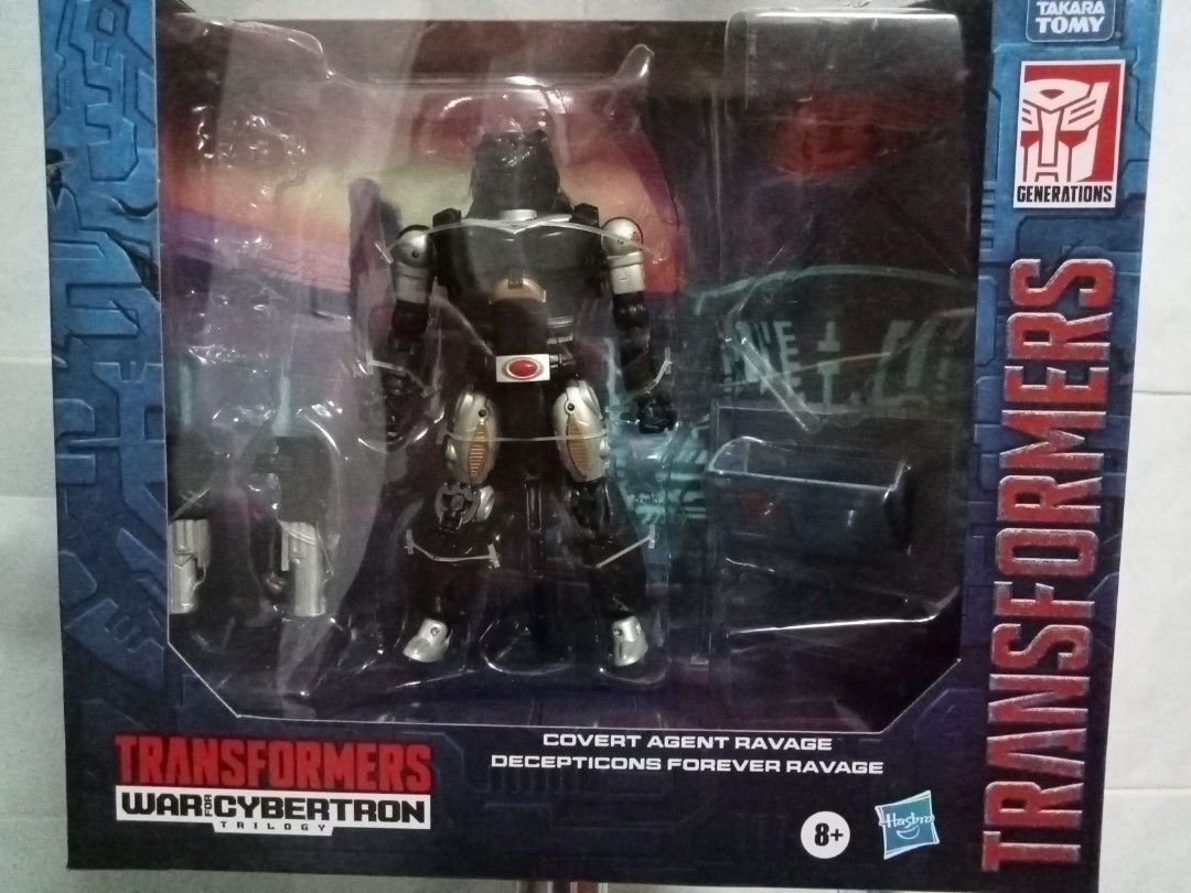 Ravage Covert Agent Transformers War For Cybertron Legacy, Hobbies ...