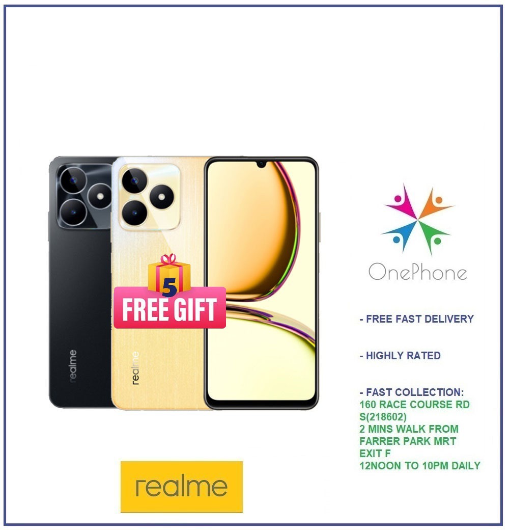 Realme C53 (5 FREE GIFTS) Black 256 GB, Mobile Phones & Gadgets, Mobile ...