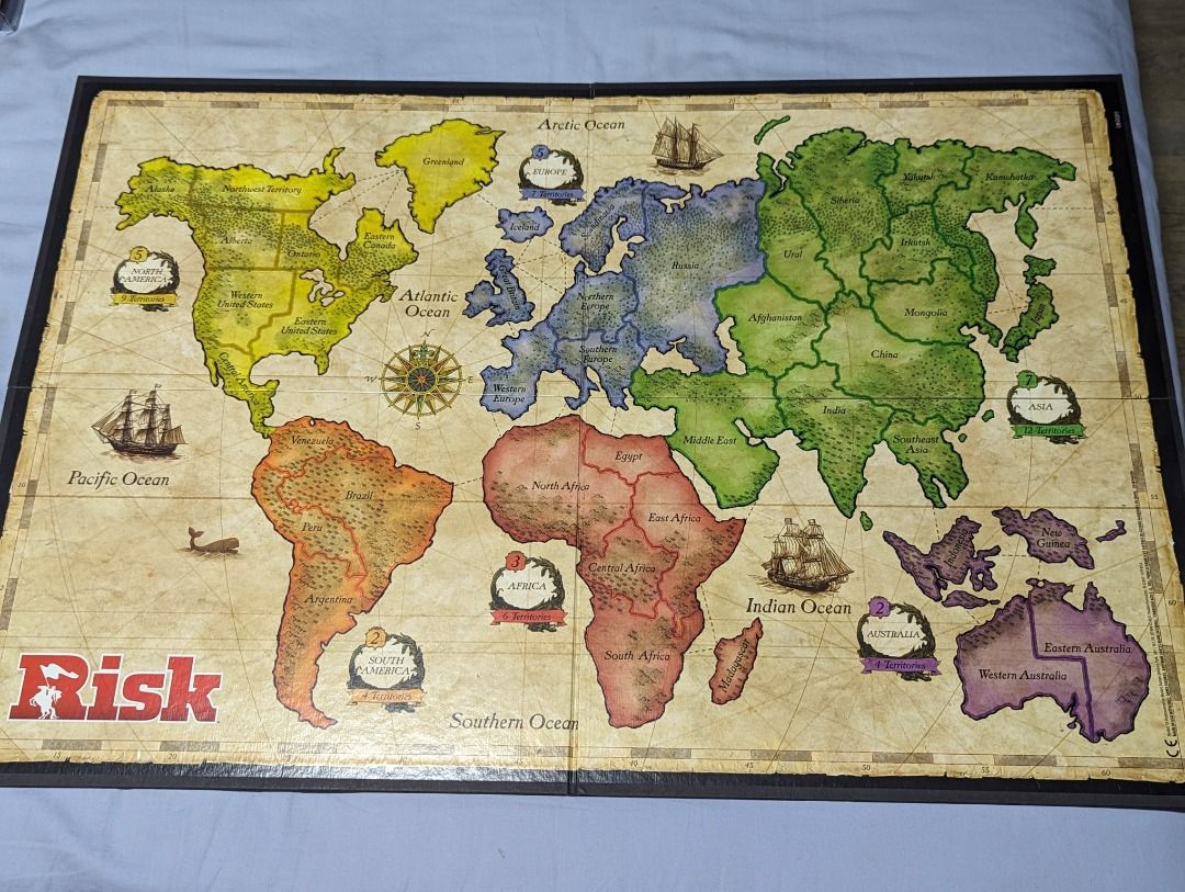Risk (hasbro, Hobbies & Toys, Toys & Games on Carousell