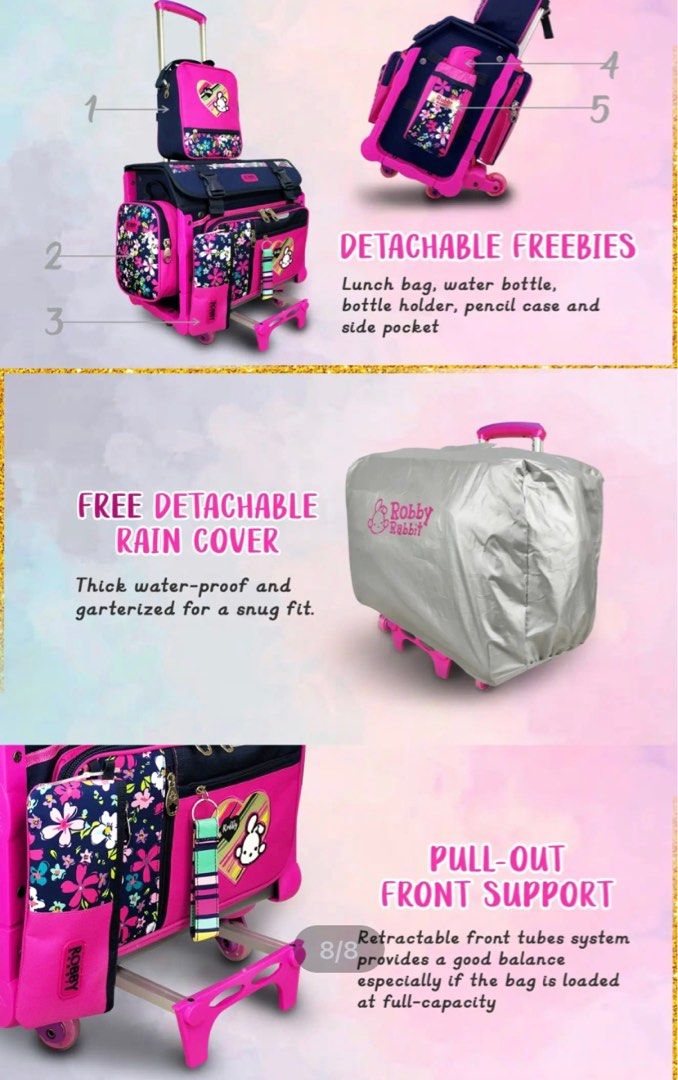 Robby Rabbit Large Trolley, Everything Else, Others on Carousell